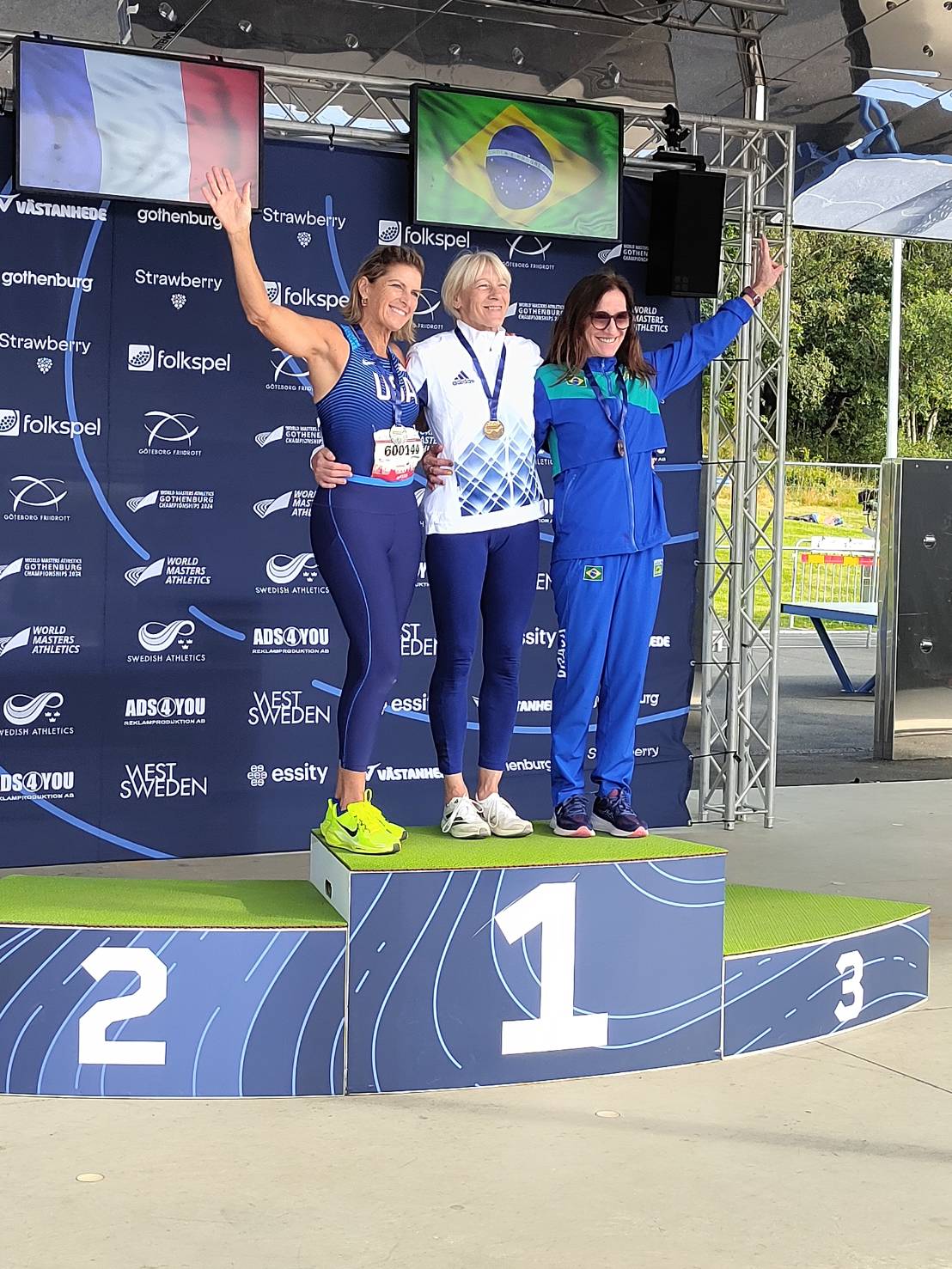 🌍Coach Joy at World Masters! – Joy's Jack Rabbits Track Club